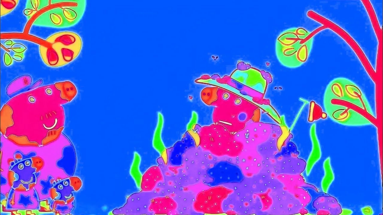 Peppa Pig Fall Into The Trash Heap | Peppa Pig Video Funny Effects ...