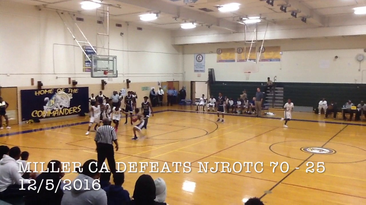 Miller Career Academy vs NJROTC 12/5/2016 - YouTube