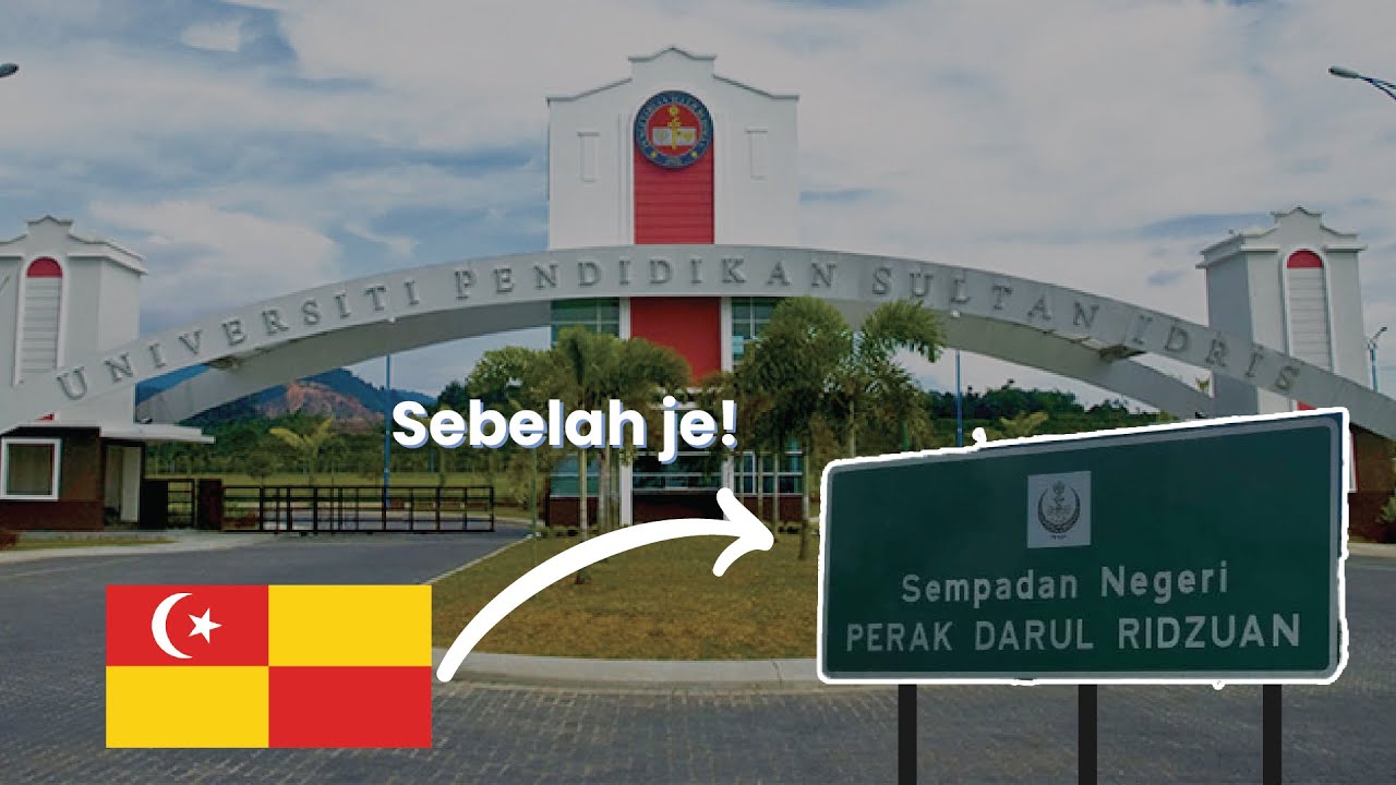Quick Tour UPSI: Kampus di Perak, hostel di Selangor - YouTube