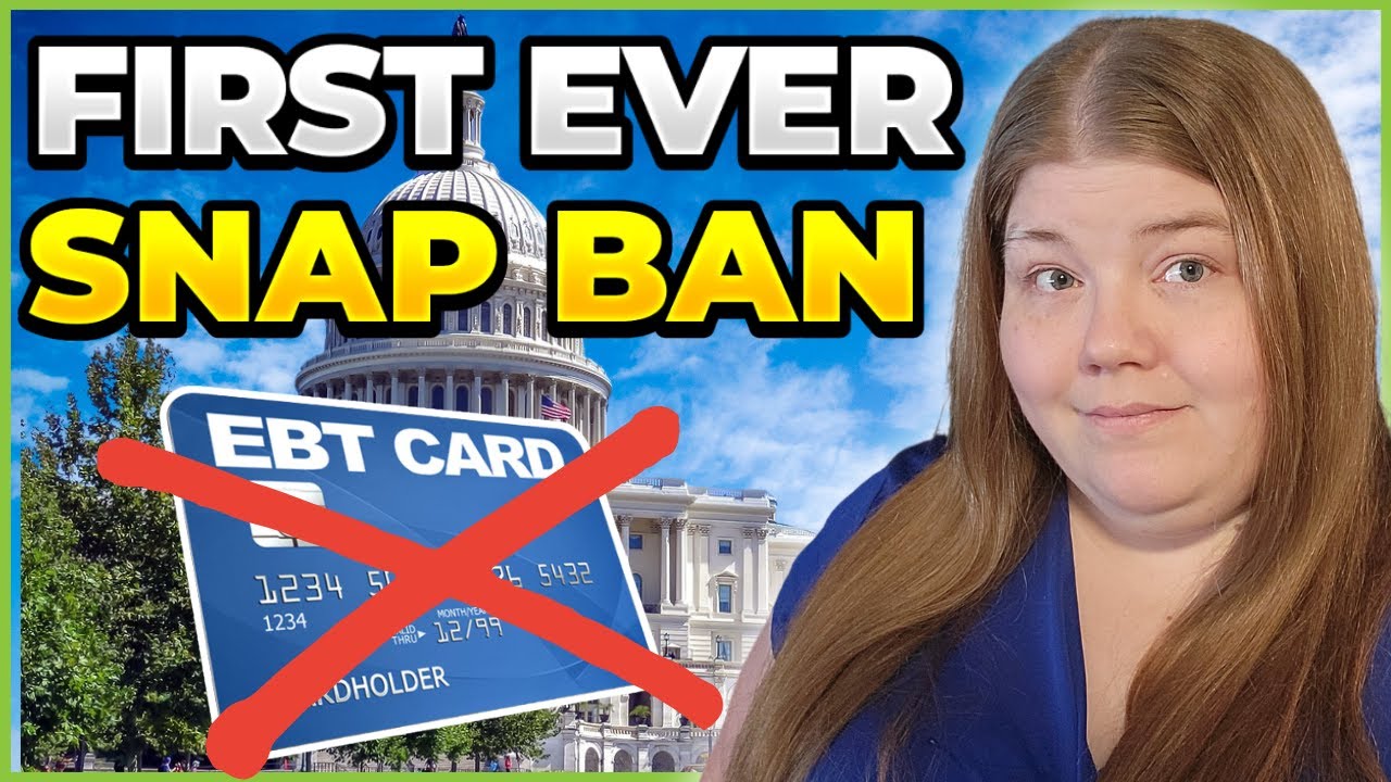First SNAP Ban Approved — Is Your State Next? - YouTube