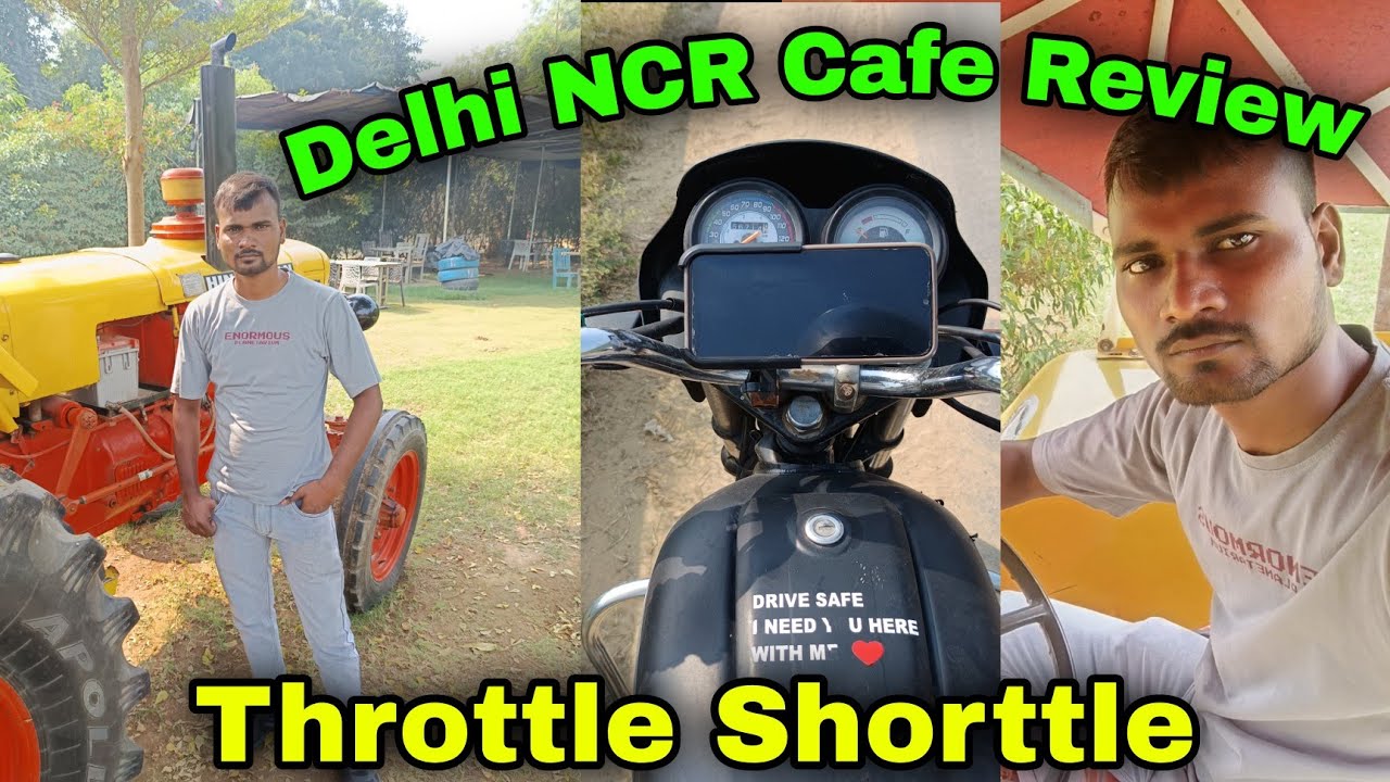 Delhi NCR Cafe Review Throttle Shrottle (Leoperd Trail) 2nd Time Visit ...