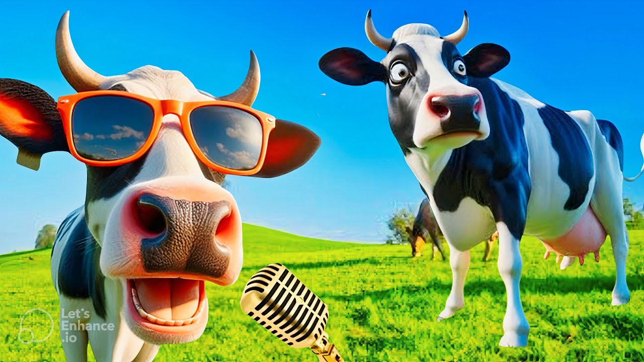 FUNNY COW DANCE -34 | COW DANCE & COW VIDEO| DANCING COW - YouTube