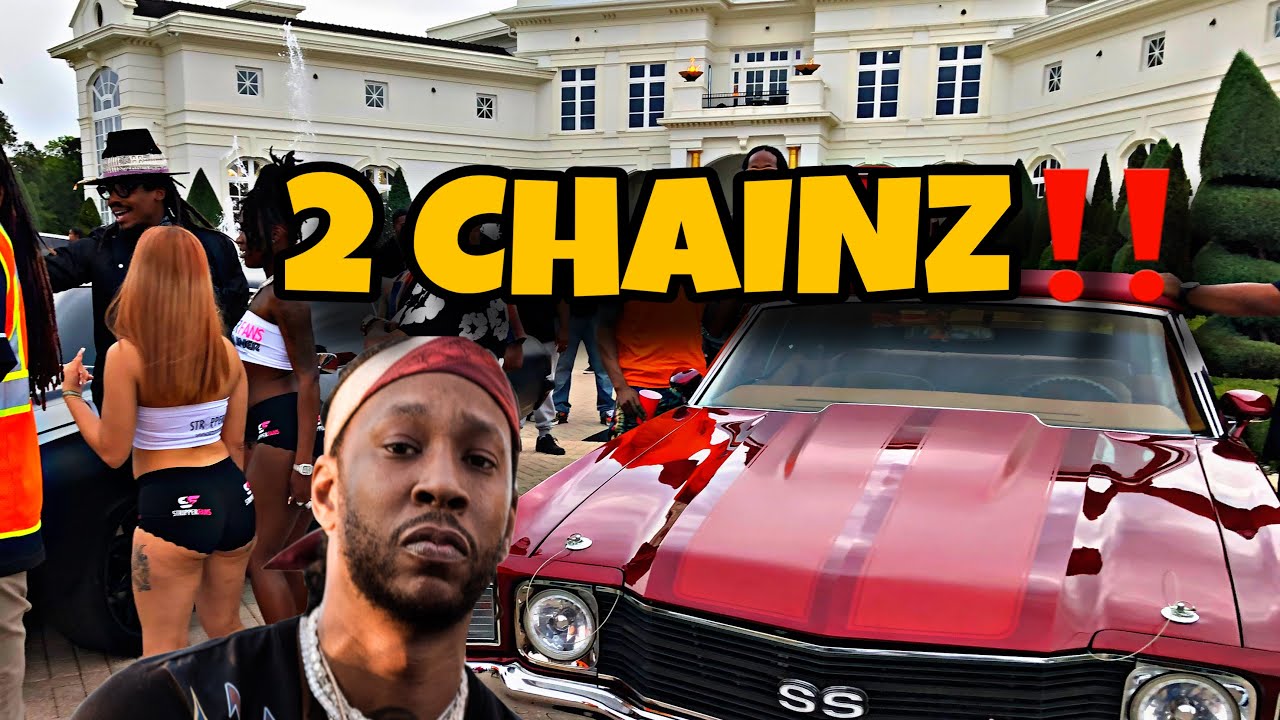 2 CHAINZ PULLS UP ON US AT RICK ROSS CAR SHOW WITH CAM NEWTON‼️🔥 ...