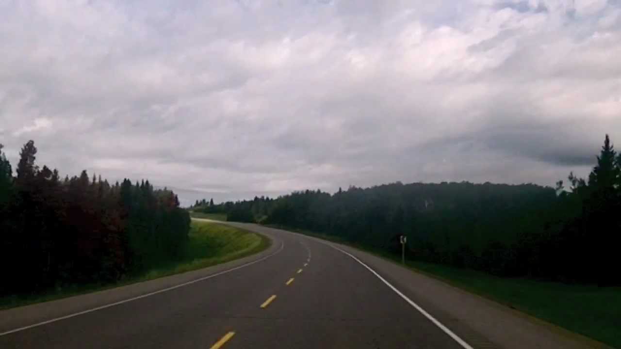 Drivelapse - Alaska Highway - Wonowon, BC to Pink Mountain, BC. - YouTube