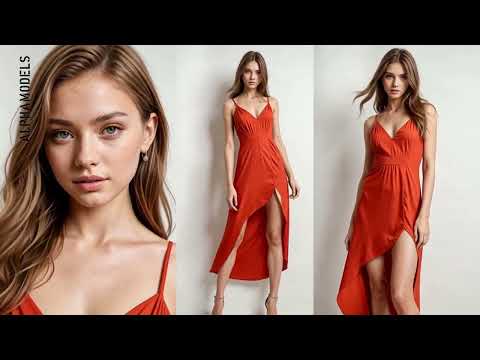 Mia, 18, in rotem Kleid: Eleganz trifft auf Intelligenz