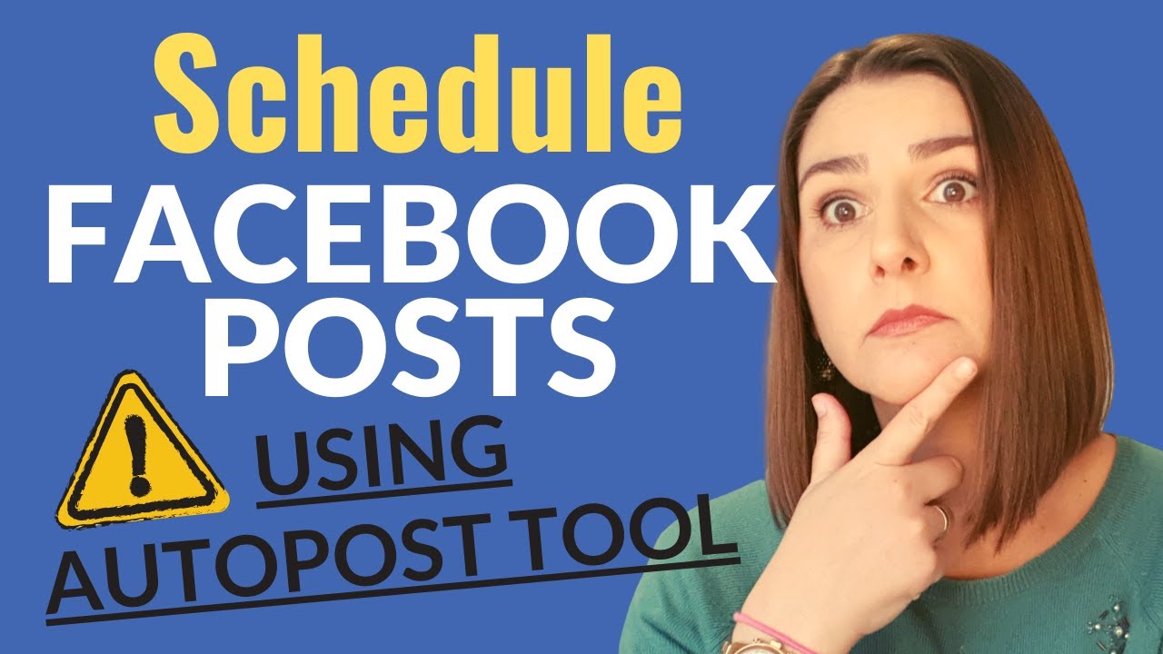 HOW TO SCHEDULE FACEBOOK POSTS USING [AUTOPOST TOOL] - YouTube