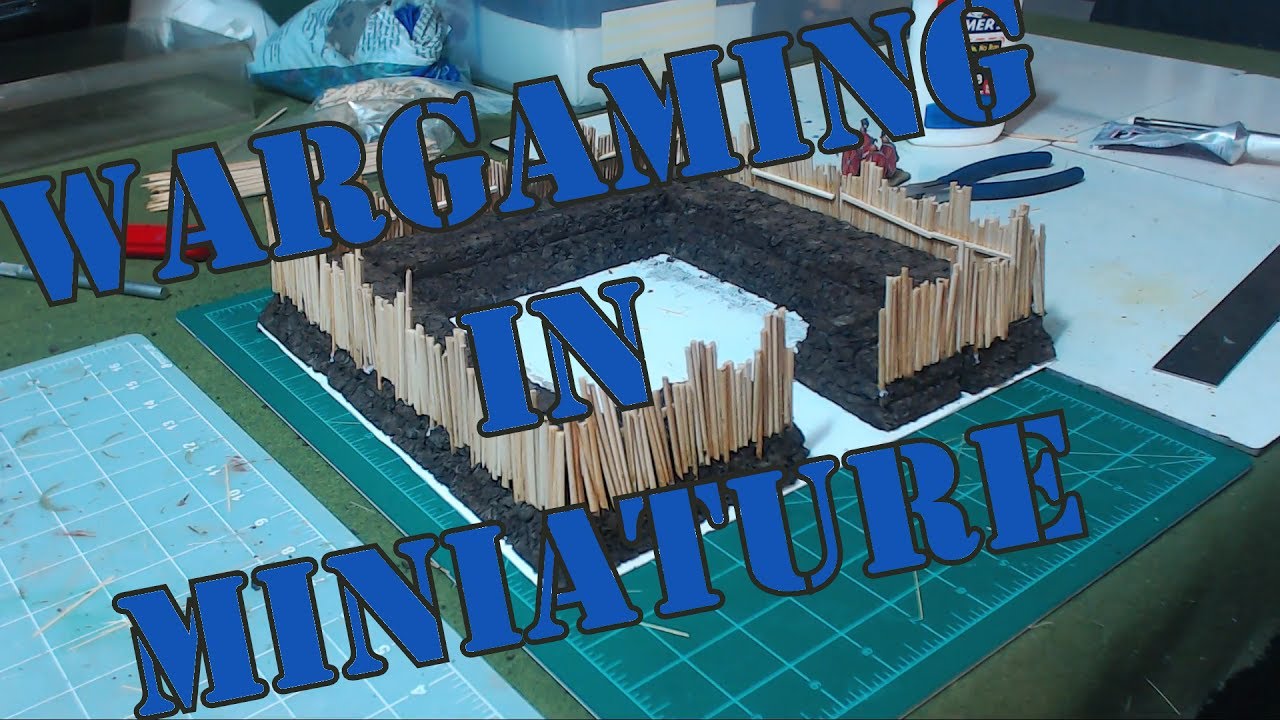 Wargaming in Miniature Building a 28mm Roman Marching Fort for Hail ...