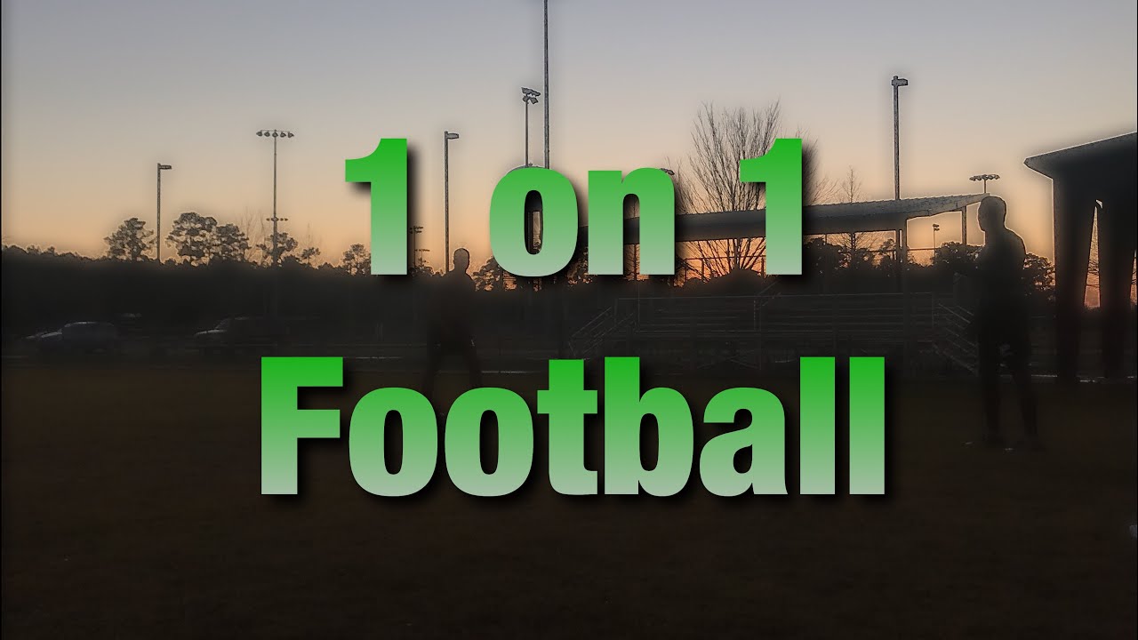 One on One Football *IRL* - YouTube