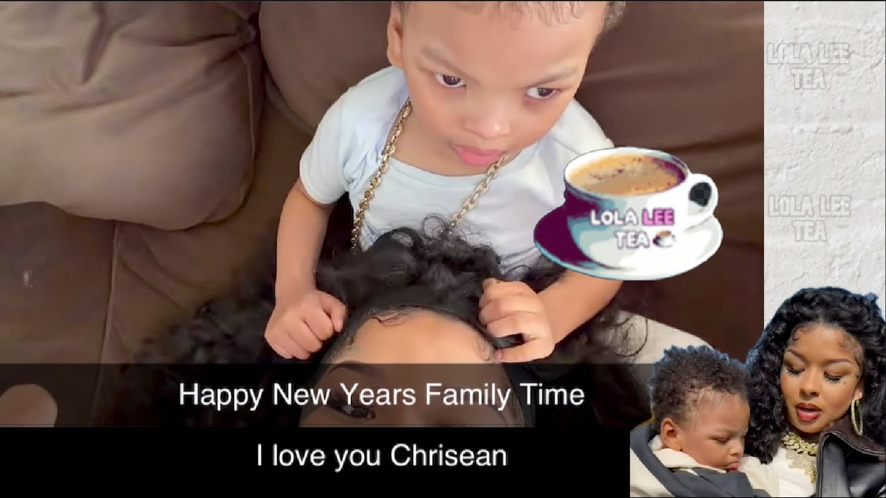 Happy New Year from CHRISEAN and Baby CHRISEAN JESUS! ️🥰 01.01.2026 ...