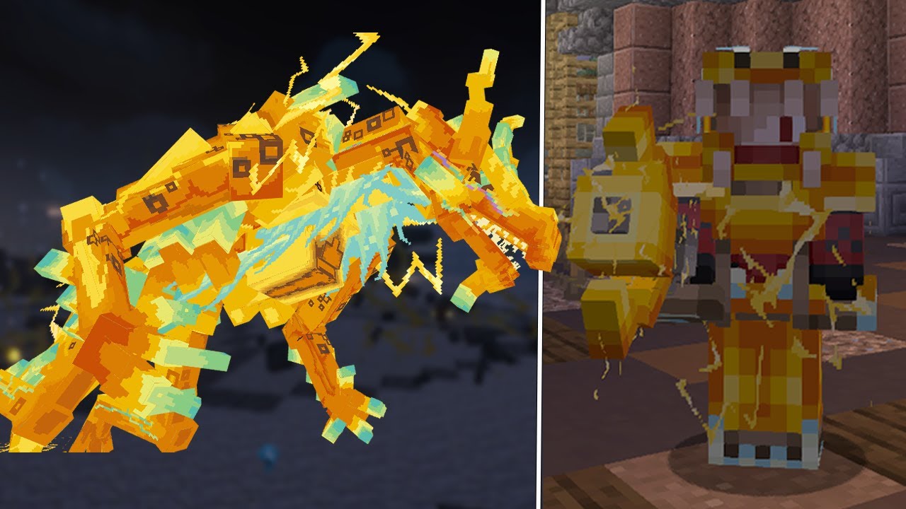 Minecraft Survival: Lightning boss - YouTube