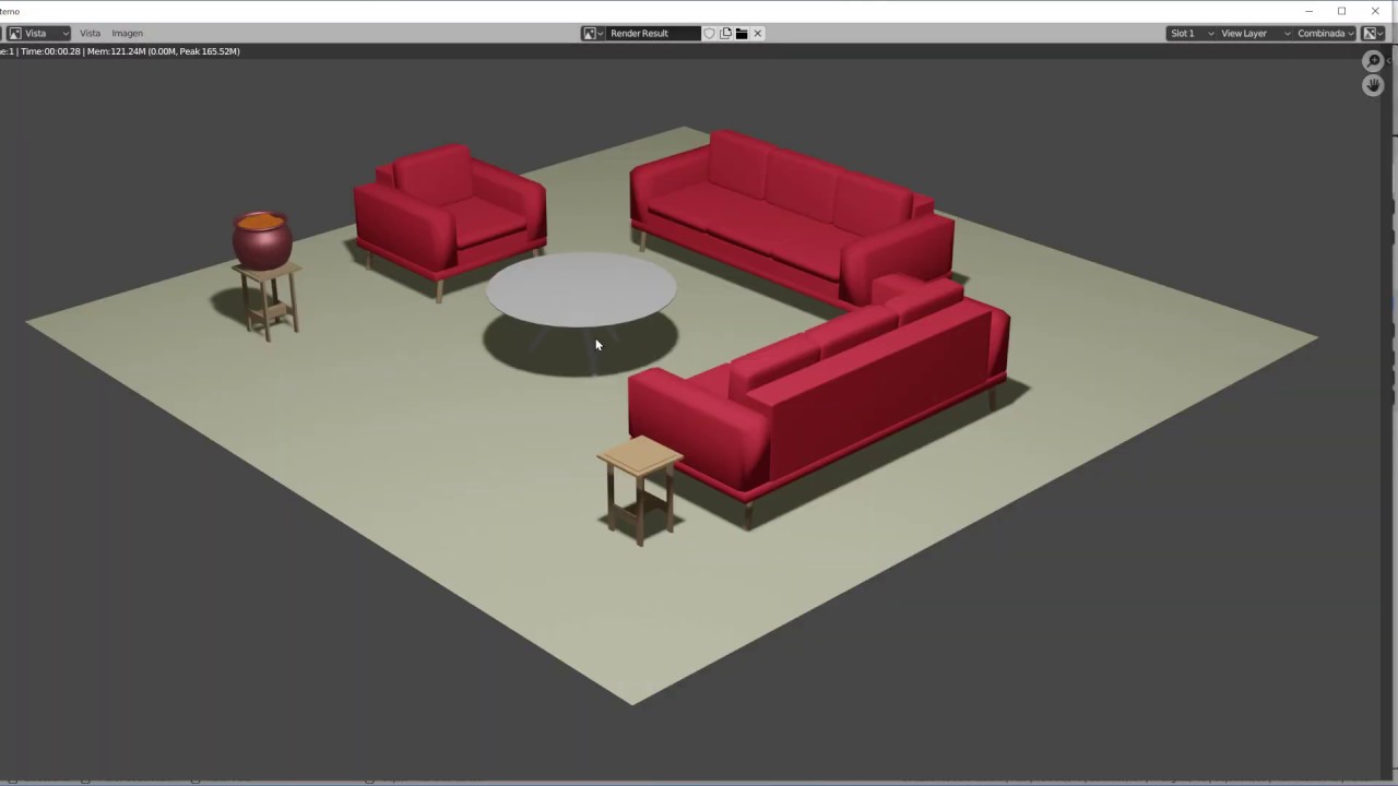 28. Materiales y Textura en Blender - YouTube