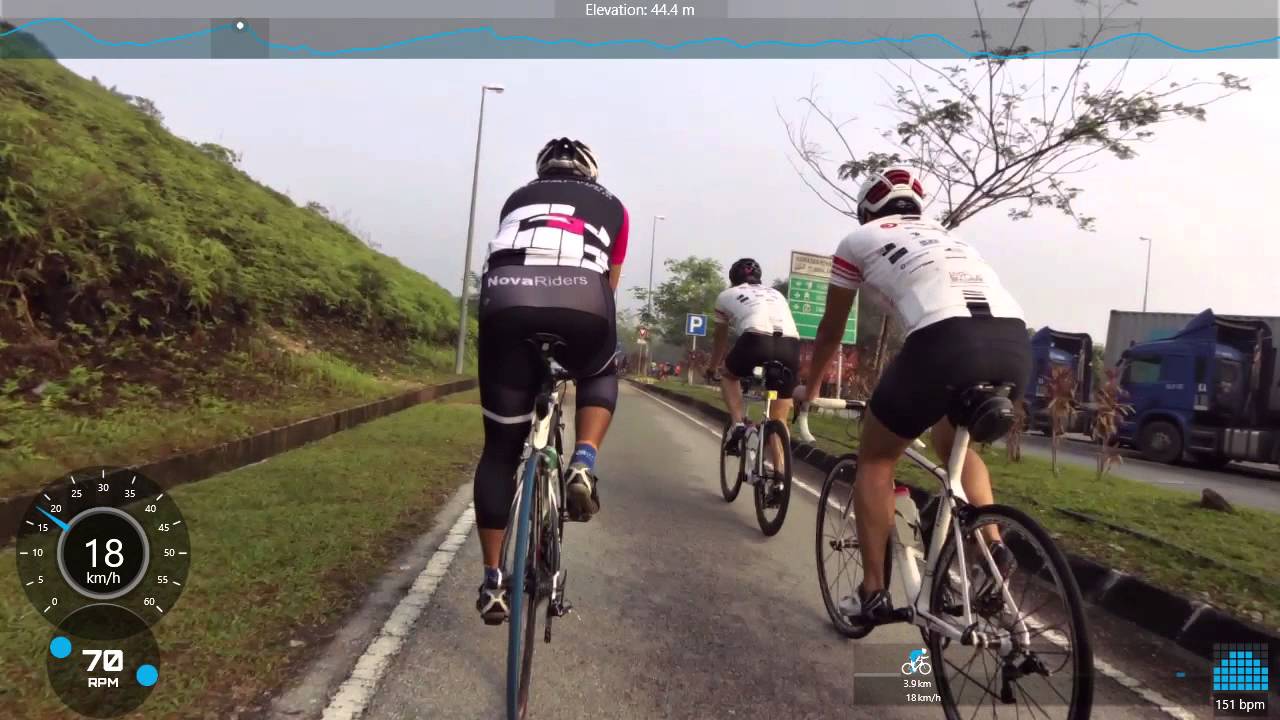 Guthrie Corridor Expressway (GCE) 40km Full Loop Bike Ride - YouTube