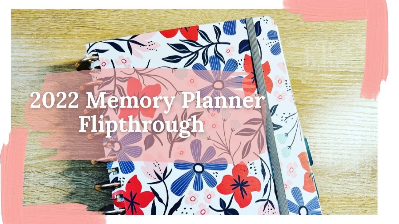 2022 Memory Planner Flipthrough - YouTube