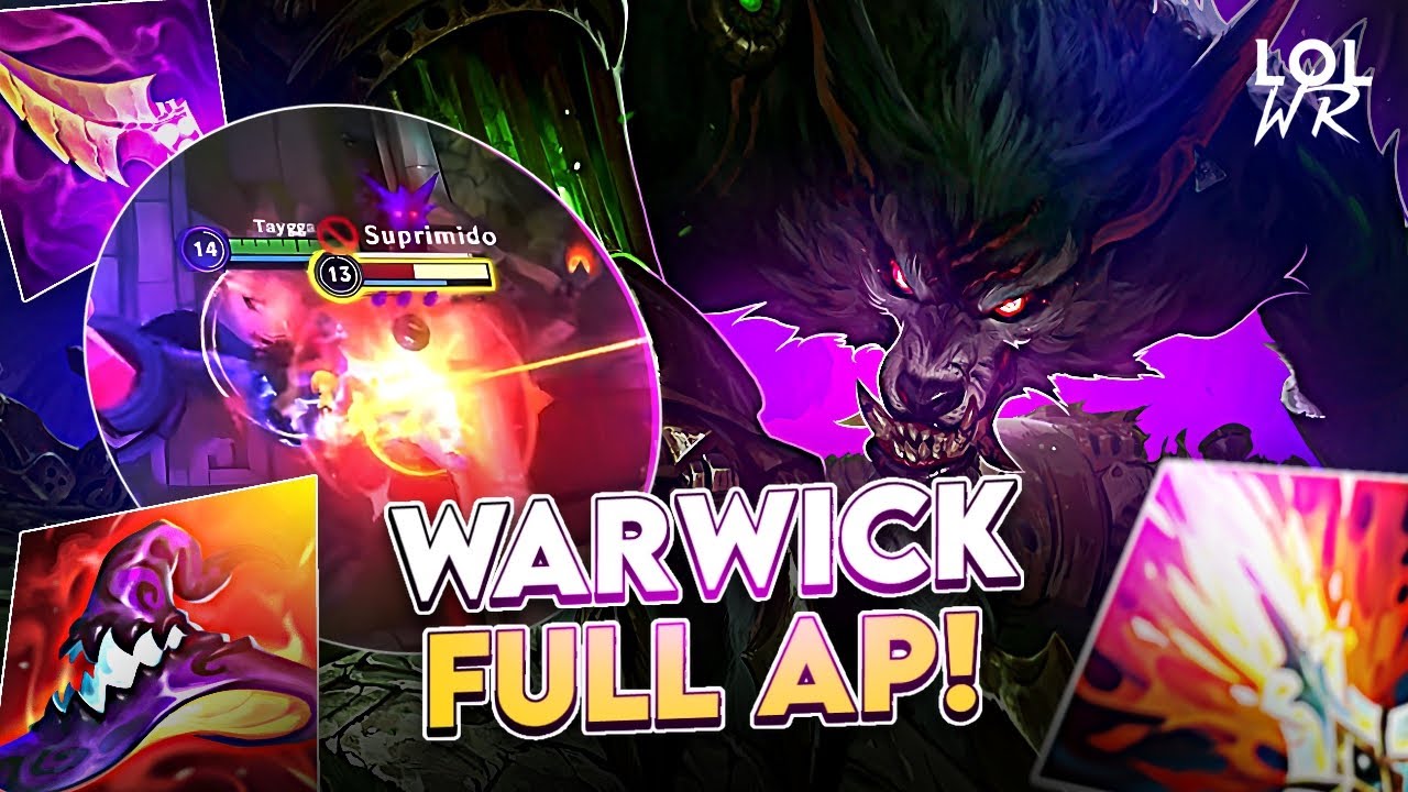 WARWICK FULL AP DEPOIS DO REWORK ESTÁ MUITO BROKEN!!! | LoL Wild Rift ...