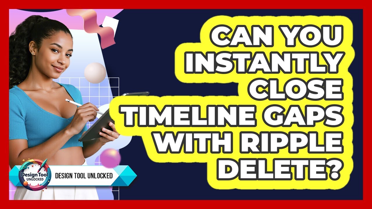 Can You Instantly Close Timeline Gaps With Ripple Delete? - YouTube