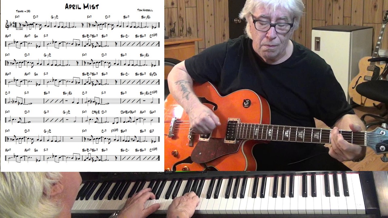April Mist - Jazz guitar & piano cover ( Tom Harrell ) - YouTube