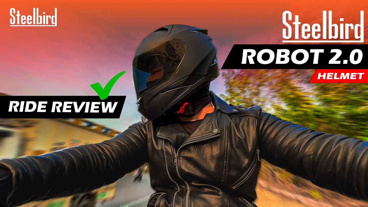 Robot Motorcycle Helmet Steelbird SBH Purchases 35 Robot