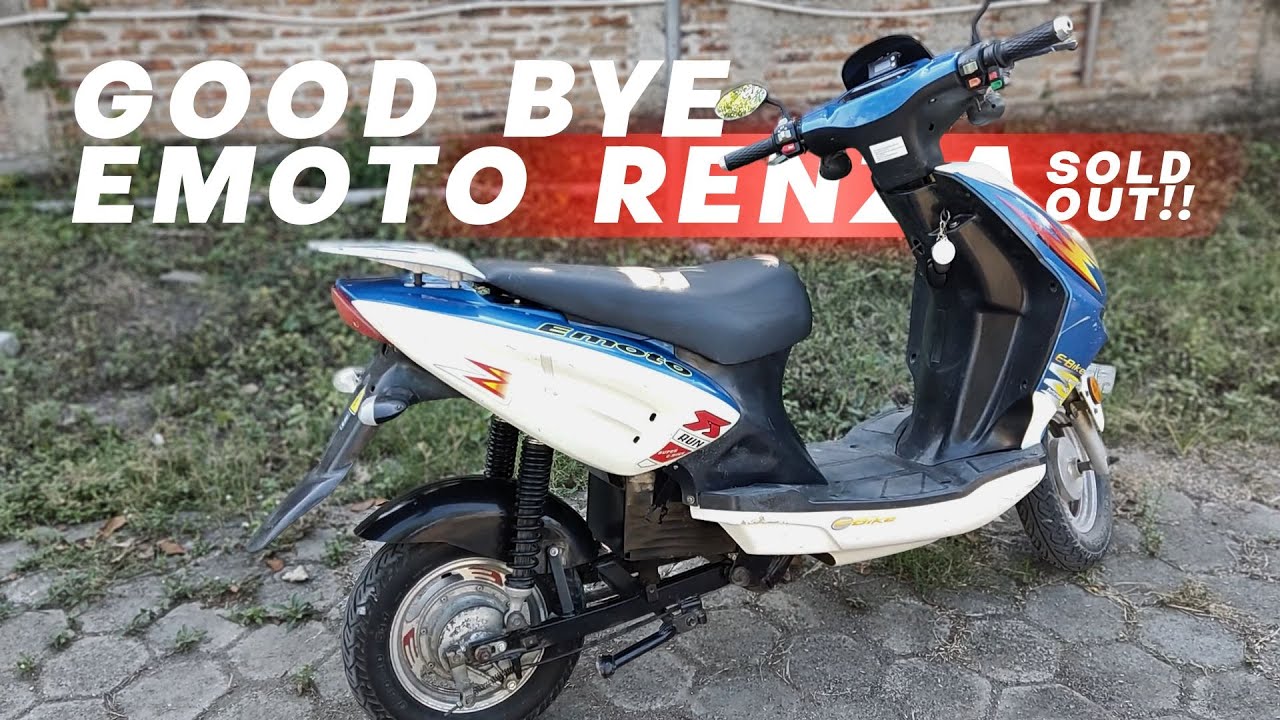 MELEPAS MOTOR LISTRIK LEGENDARIS, EMOTO RENZA Full Upgrade - YouTube