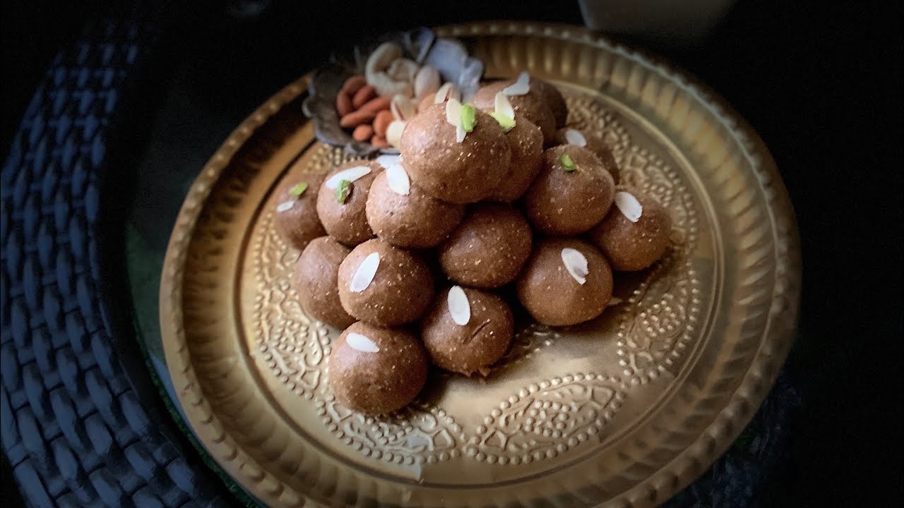 Aata laddu | whole wheat laddu | गेहूँ के आटे से बने टेस्टी और पौस्टिक ...