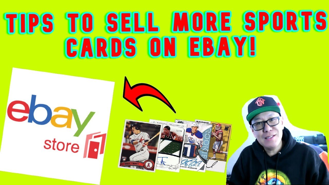 TIPS TO SELL MORE SPORTS CARDS ON EBAY! #sportscards #cardcollector # ...