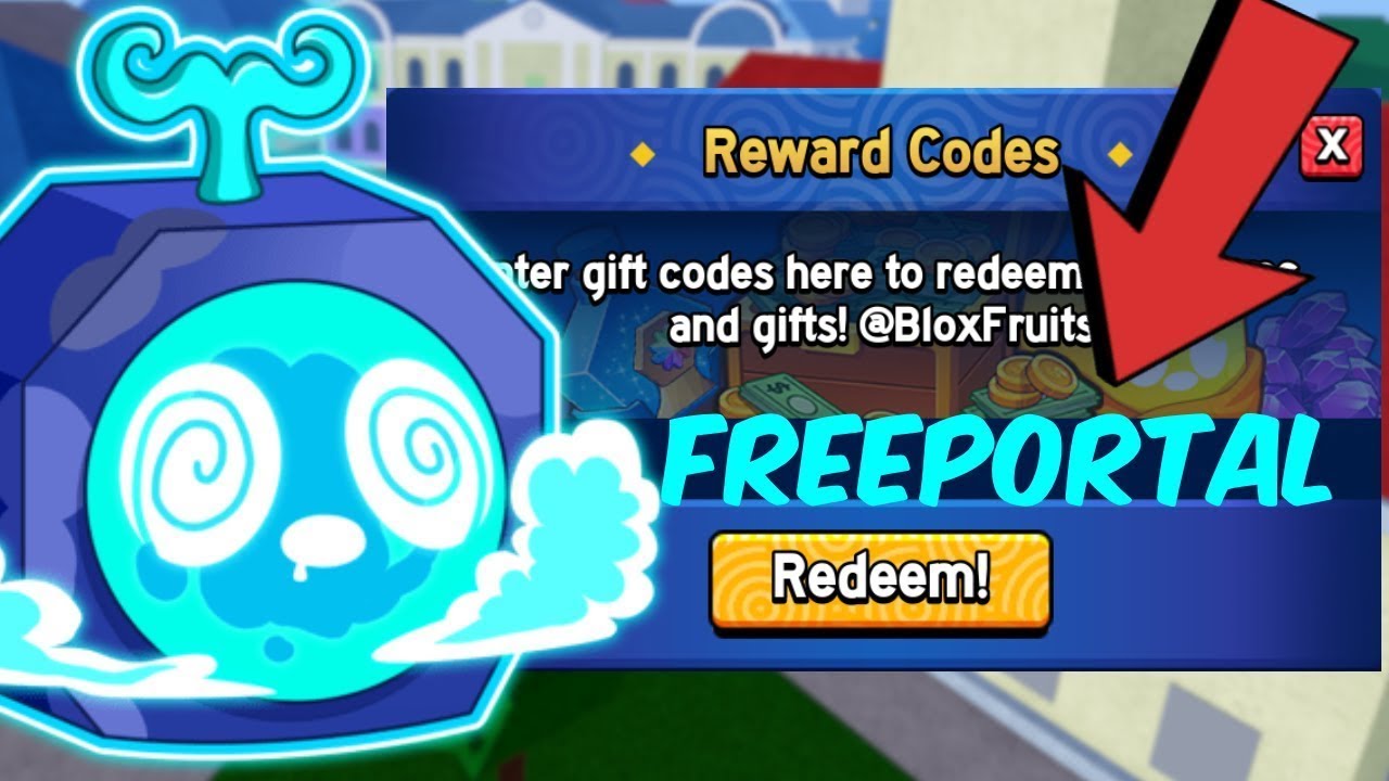 PORTAL FRUIT CODE BLOX FRUITS ROBLOX - YouTube