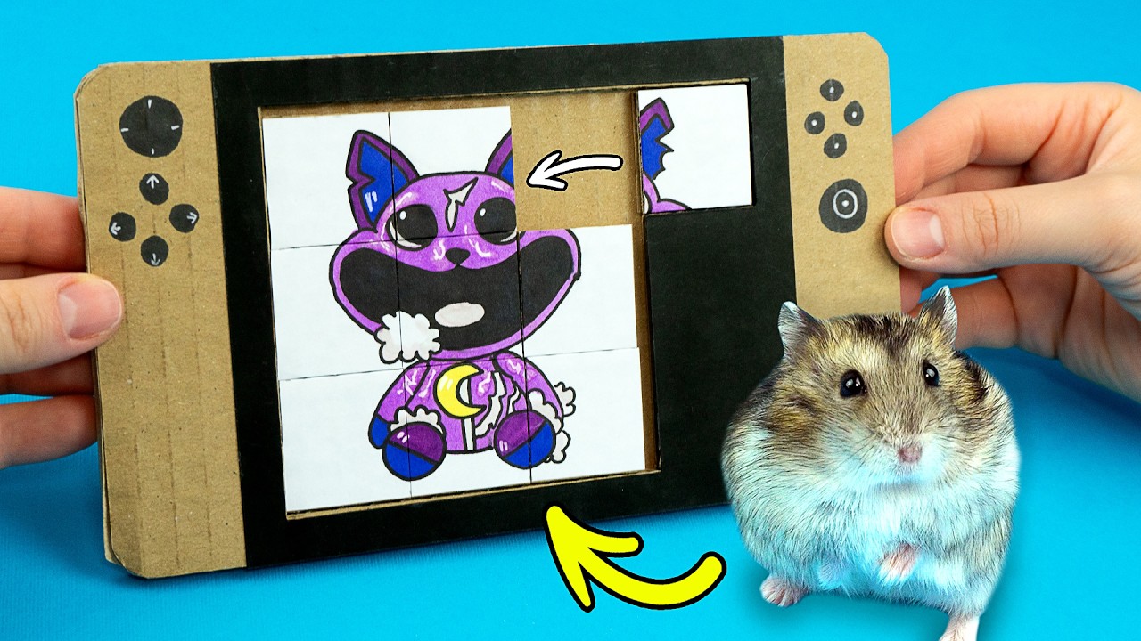 Drawing baby CATNAP for Cardboard Game ️ SMILING CRITTERS | POPPY ...