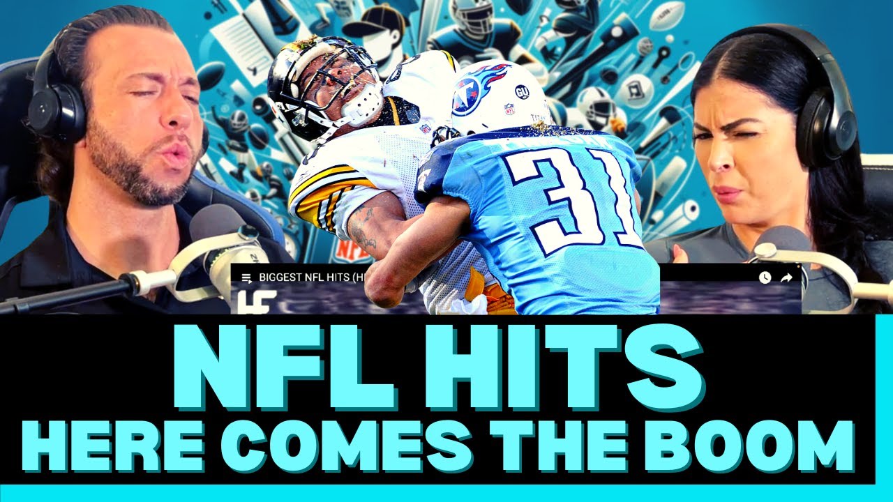 SHEESH! GETTING KOCKED UNCONSCIOUS! First Time Reacting To BIGGEST NFL ...