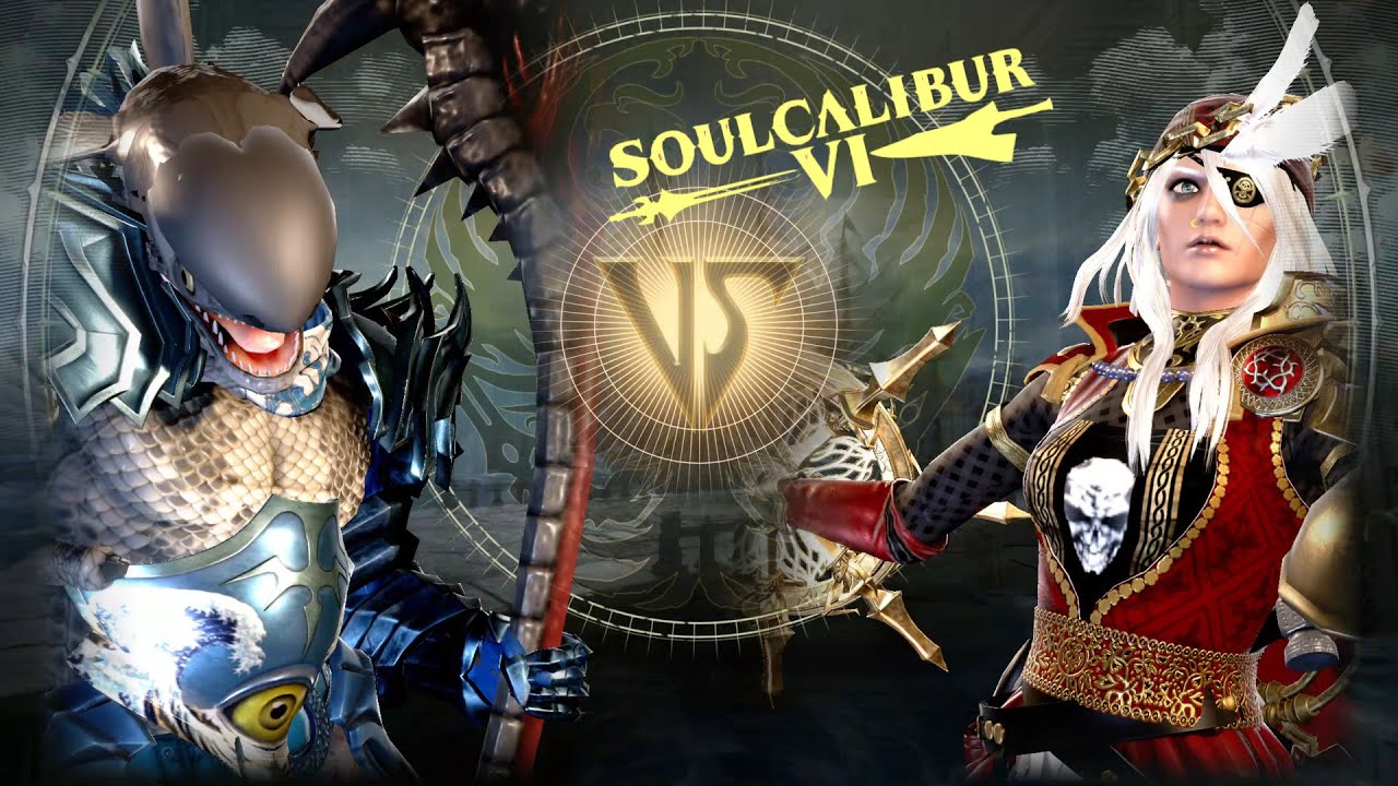 SOULCALIBUR 6 ORIGINAL CREATIONS : LIZARK VS SKULLA - YouTube