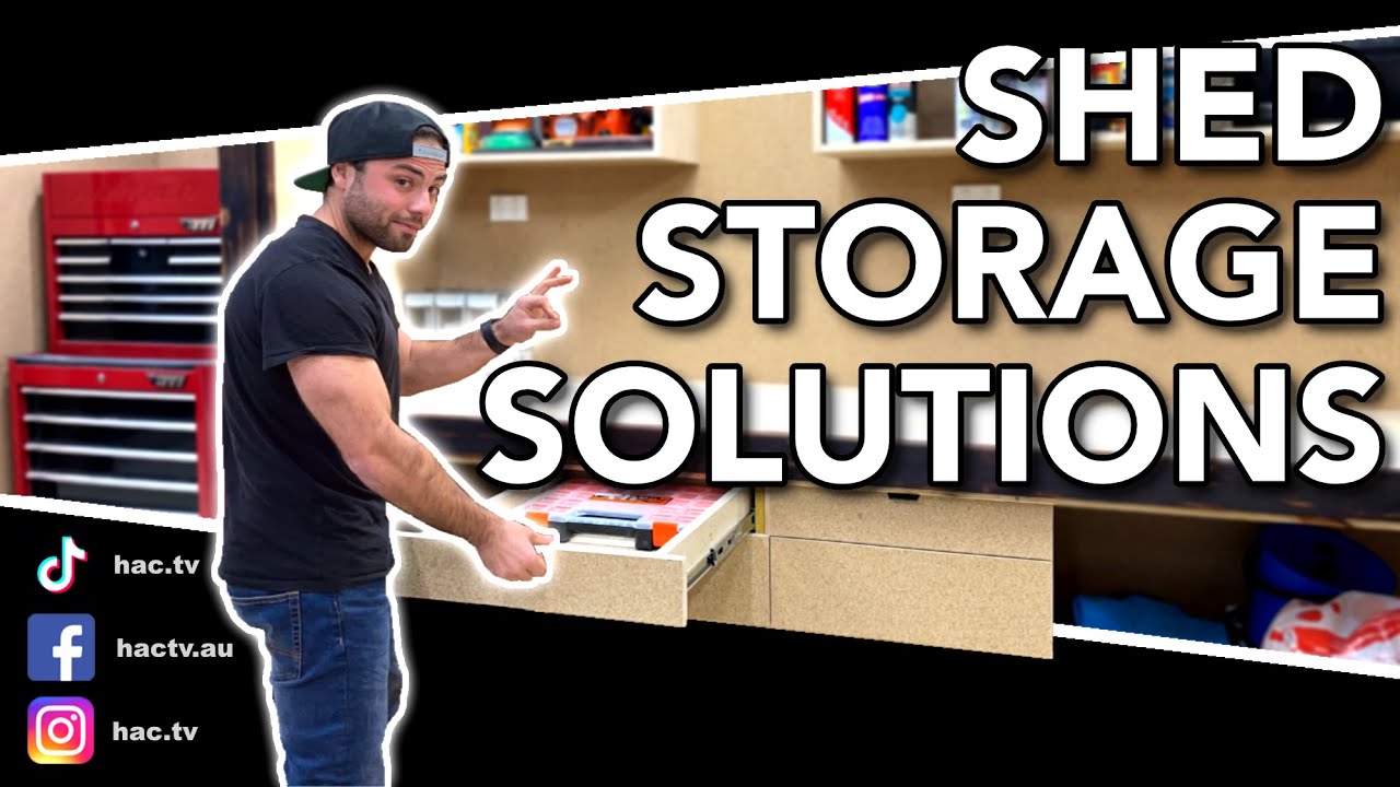 DIY Workshop Storage | Garden Tools | Drawers | Tidying Up Loose Ends ...