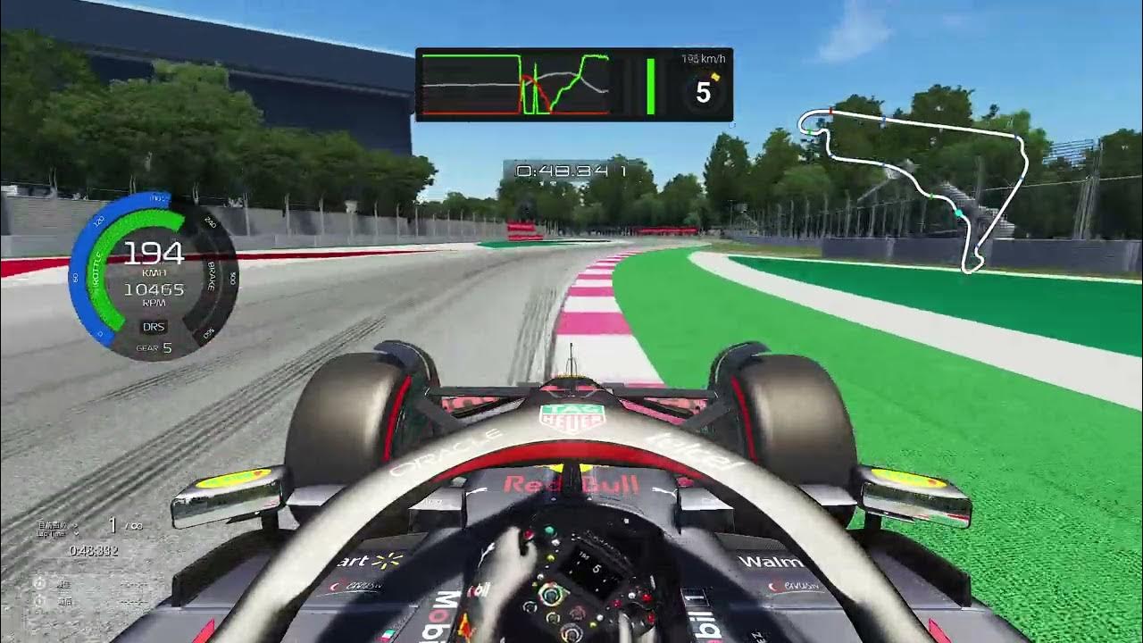 Sergio Pérez Doing Hot Lap With Red Bull RB18 In Autódromo Hermanos ...