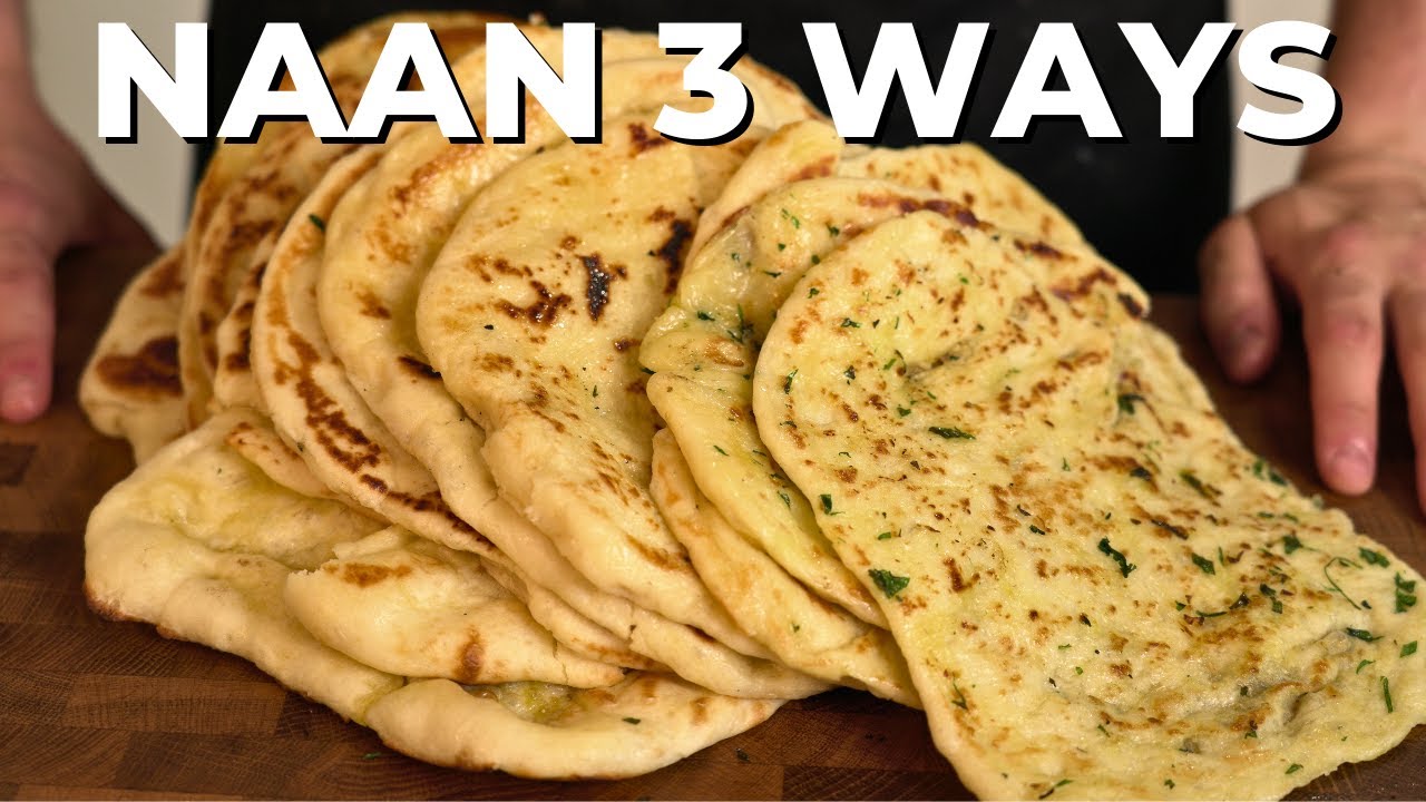 3 SUPER EASY And Delicious Naan Recipes Everyone Should Know - YouTube