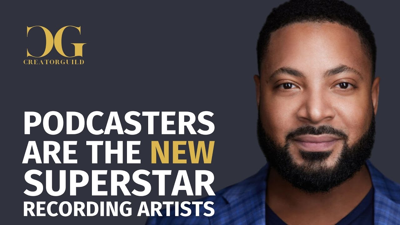 Podcasters Are The New Superstar Recording Artists - YouTube