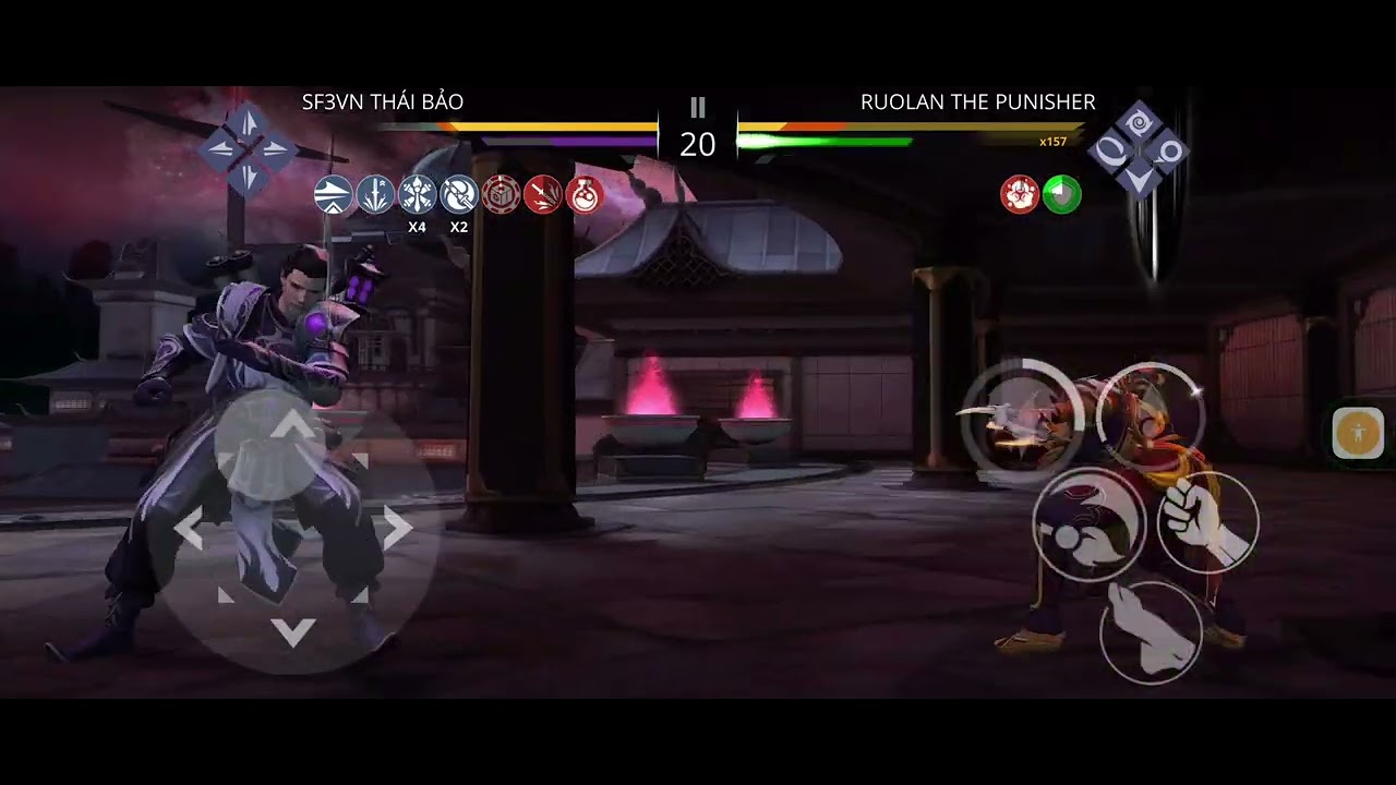 Shadow Fight 3: Void Scribe vs Ruolan part 3 (120k/round) - YouTube