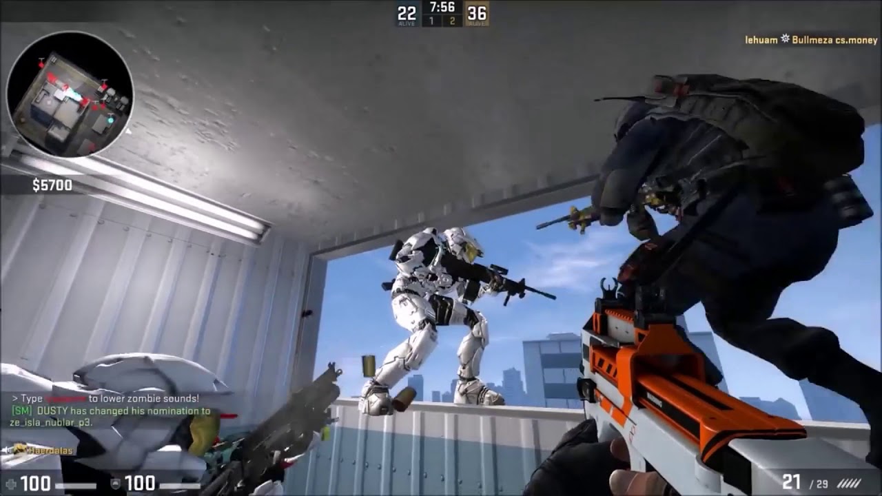 CS GO Zombie Mod ze atix panic v1 GFL 2 - PENCR - YouTube