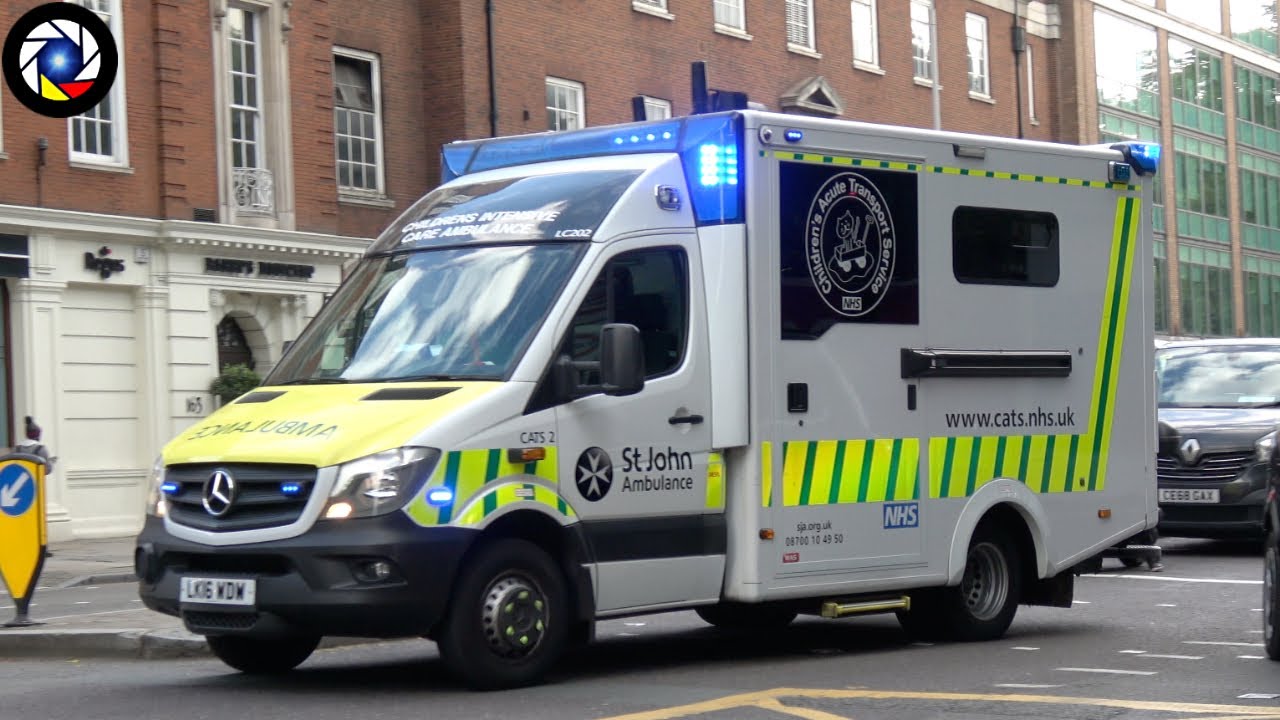 St John Ambulance - London - Children's Intensive Care Ambulance ...