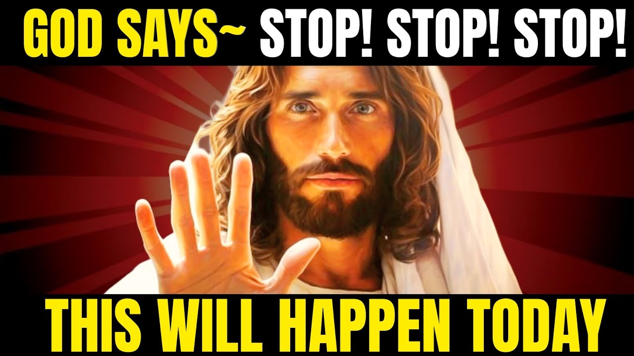 God Says~ STOP! Don't Pass This Up, Holy Spirit | God Message Today ...