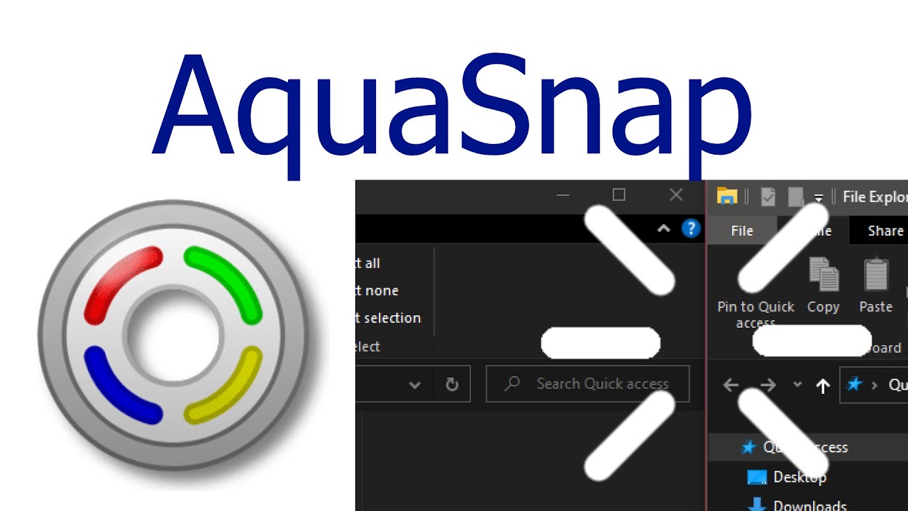 Aquasnap - Another Useful Windows Tool! - YouTube