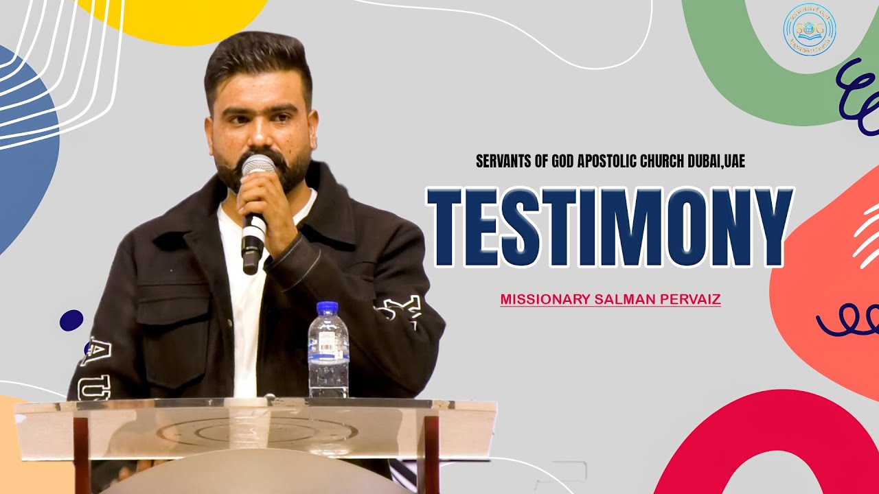 [Testimony] Missionary Salman Pervaiz | SOG Church - Dubai | Pastor ...