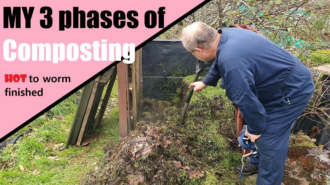 My 3 phases of composting - Final Autumn vlog of the series covering ...