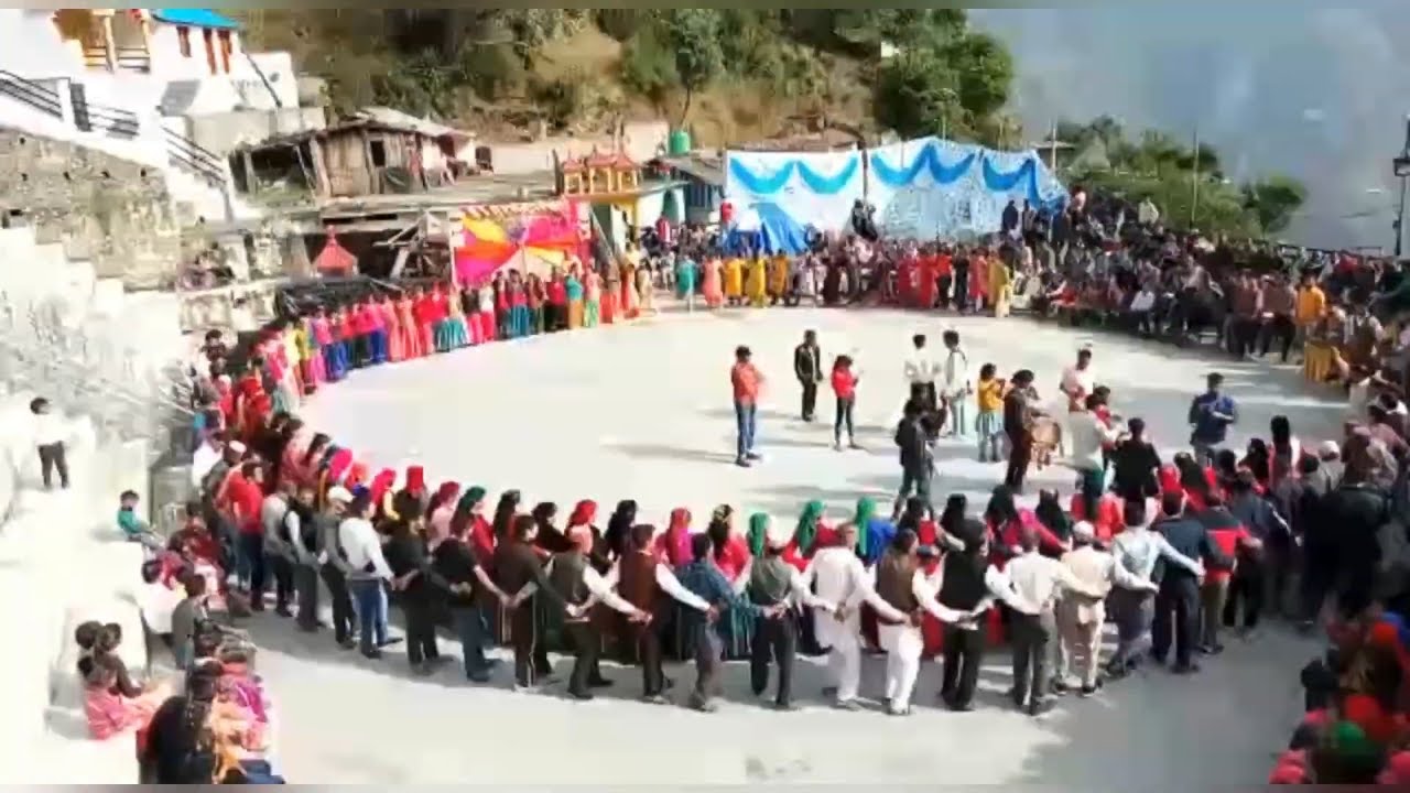 सिर्फ पहाड़ो में देखने को मिलता है ऐसा नज़ारा तांदी निर्त्या का ...