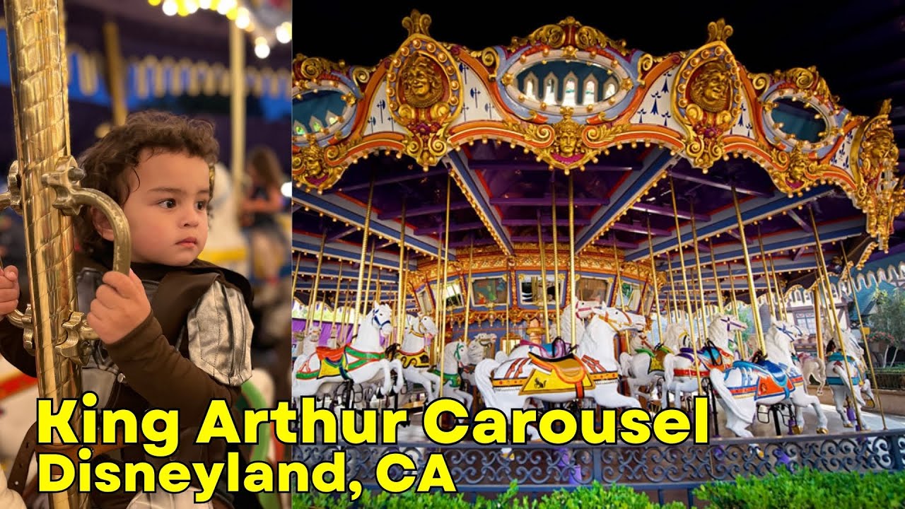 King Arthur Carrousel POV Ride - Disneyland [4K UHD] - YouTube