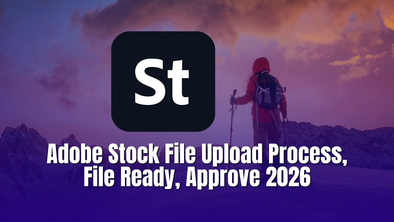 Adobe Stock File Upload Process | jAdobe Stock File Ready | Approve ...