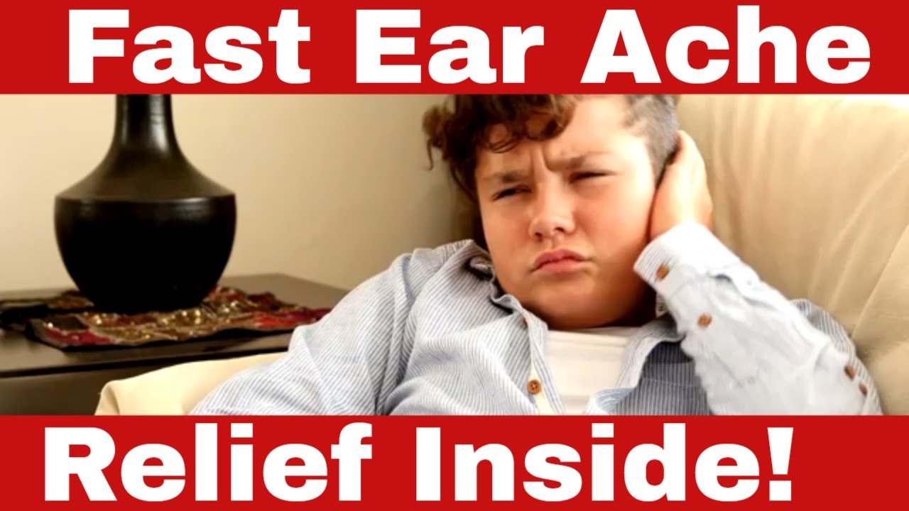 Instant Relief! How to Get Rid of an Earache Fast! - YouTube