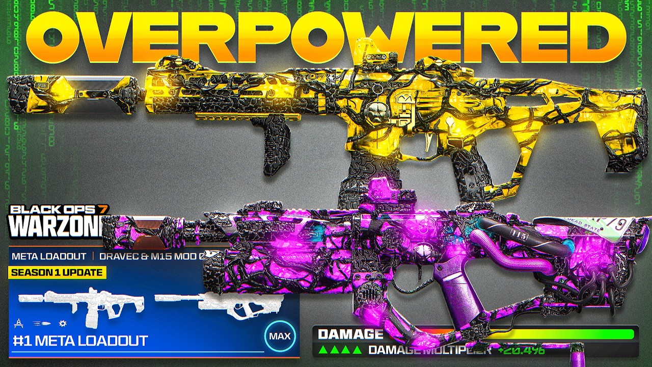 the *NEW* BEST LOADOUT for BO7 WARZONE after SEASON 1 UPDATE! (Best ...
