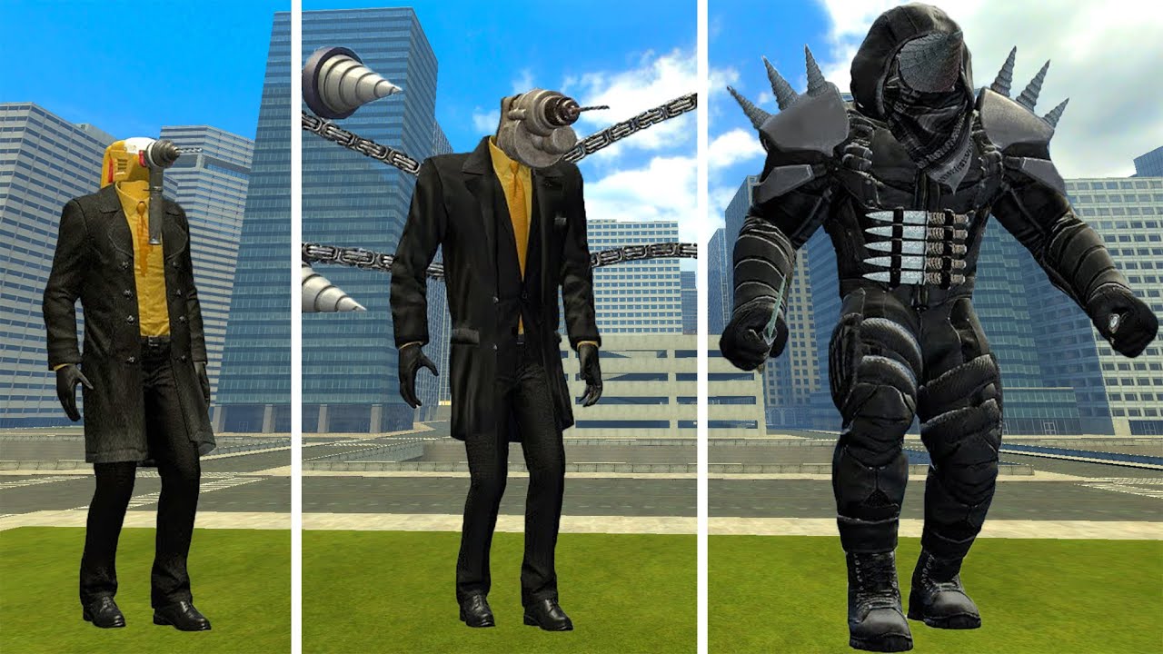 EVOLUTION OF NEW UPGRADED ASSASSIN DRILL MAN! VS SKIBIDI TOILET In ...