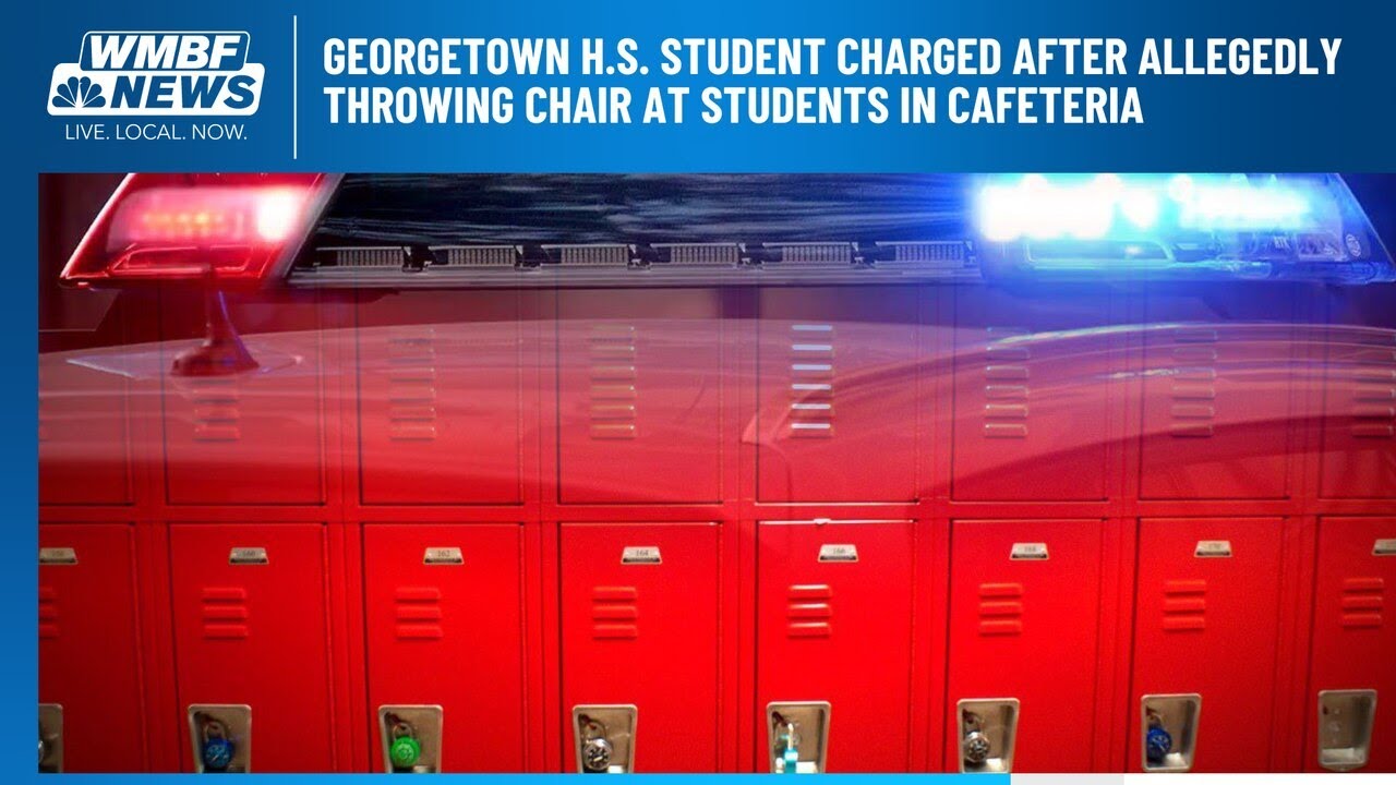 Georgetown High School student charged after allegedly throwing chair ...