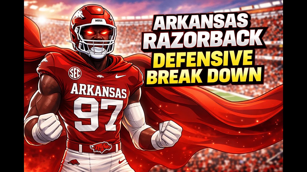 Arkansas Razorbacks Defensive Break Down!! - YouTube