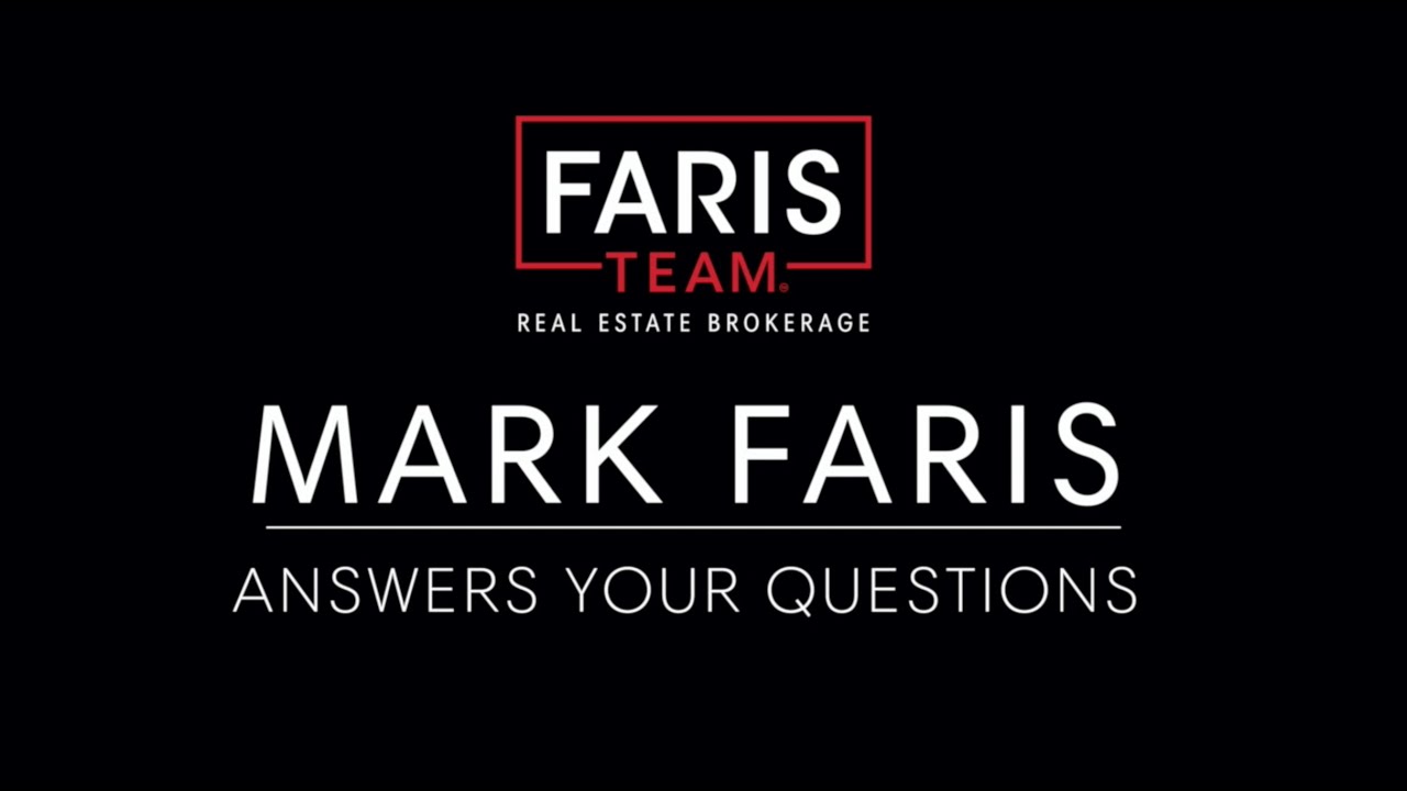 Mark Faris, CEO & Broker, Answering Your Questions - YouTube