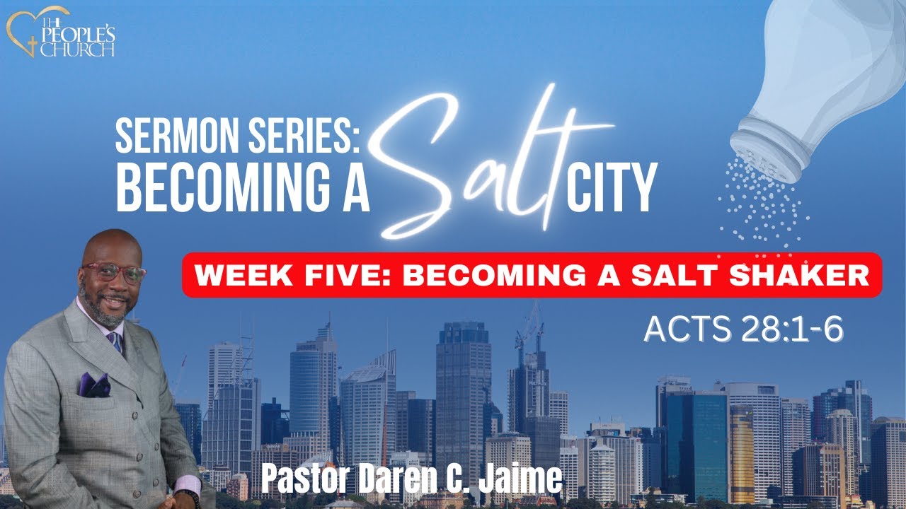Sunday Worship-BECOMING A SALT SHAKER - YouTube