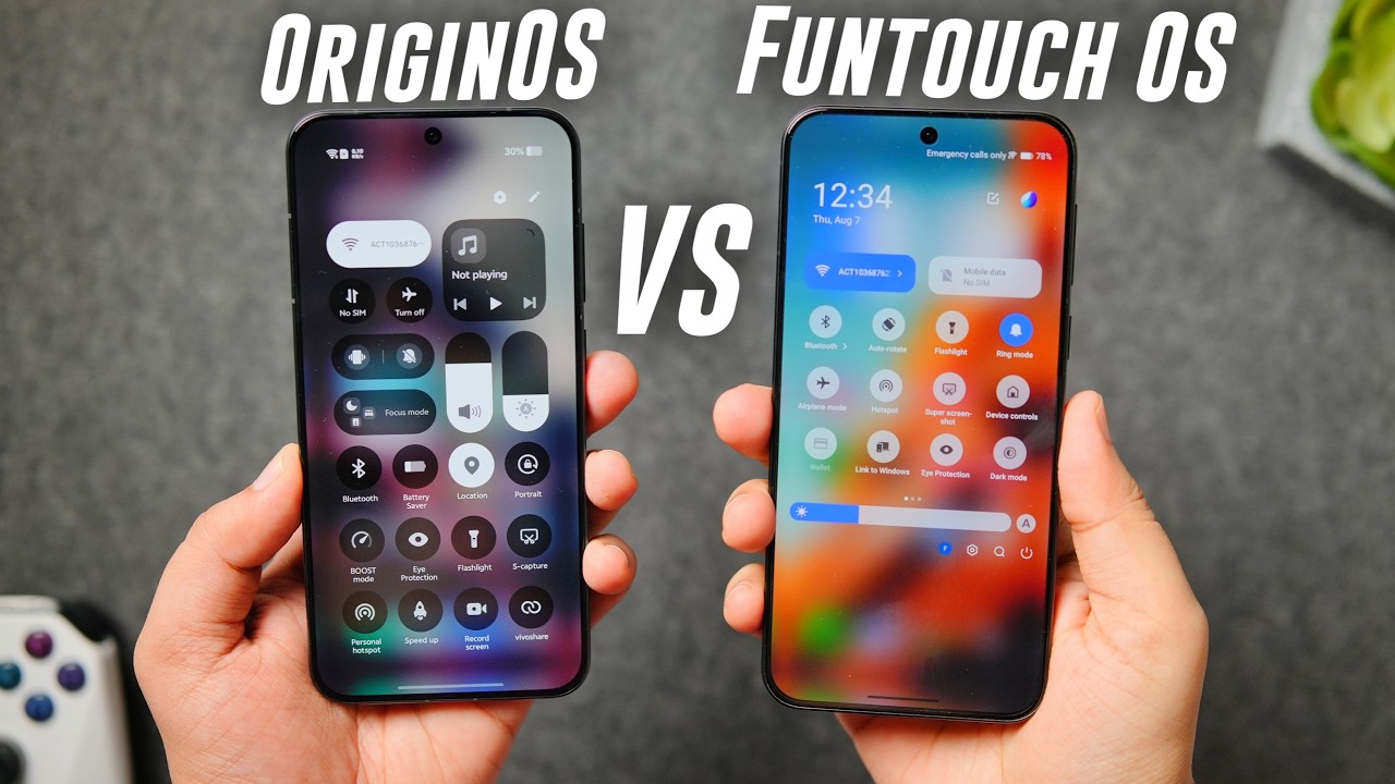 Vivo OriginOS 5 vs Vivo FuntouchOS 15 - There is a HUGE Difference ...